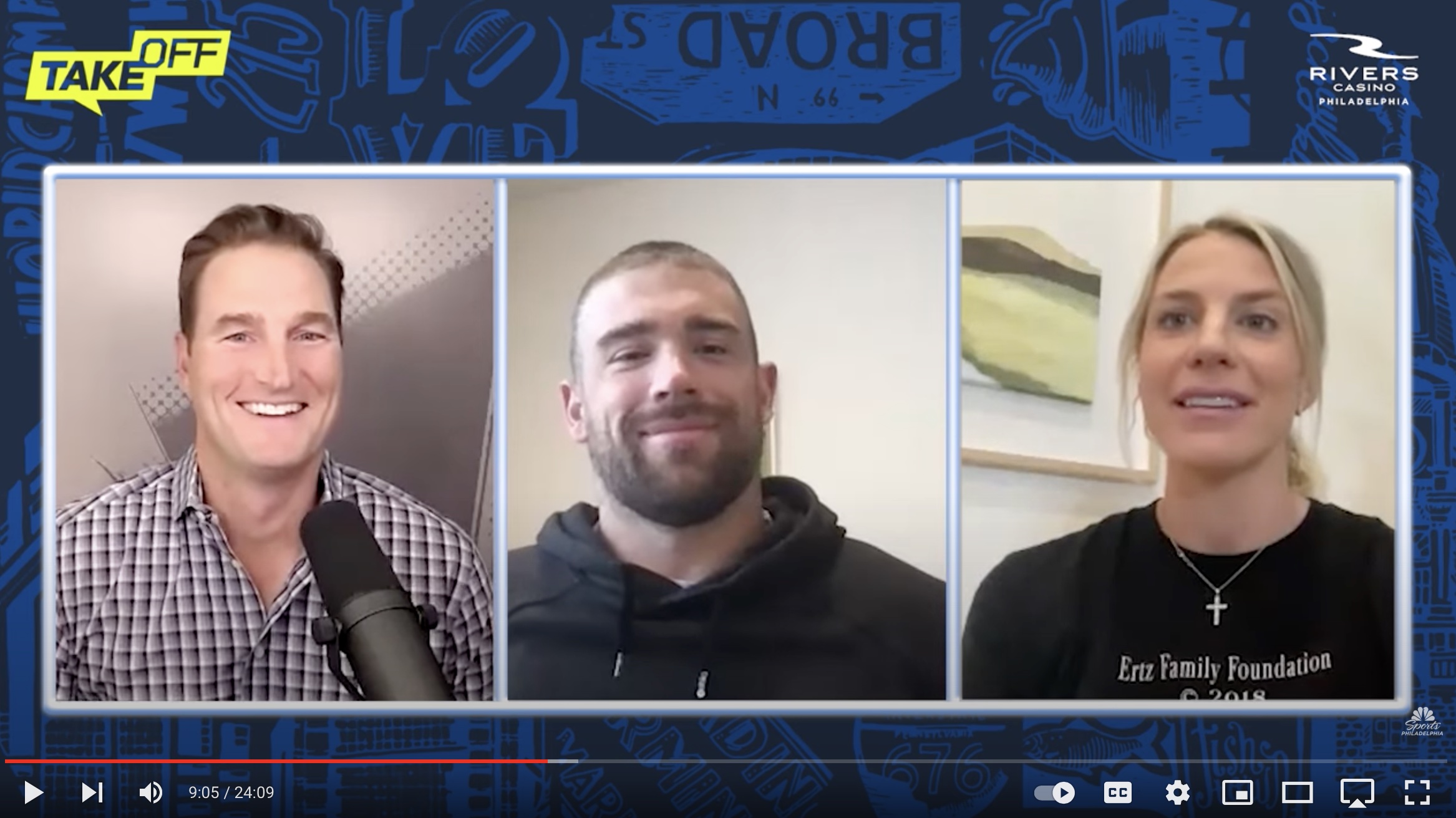 NBC Philadelphia: Take Off with John Clark: Zach & Julie Ertz continue ...